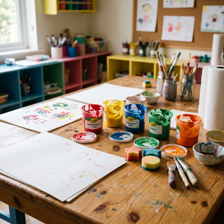 Finger Painting with 2-Year-Olds – Tiny Hands Learn
